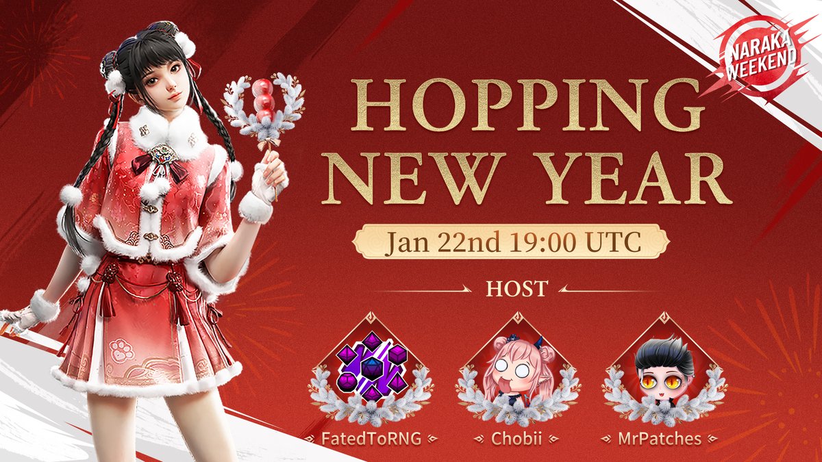 NARAKA: BLADEPOINT on Twitter: "What's a better way to celebrate the ...