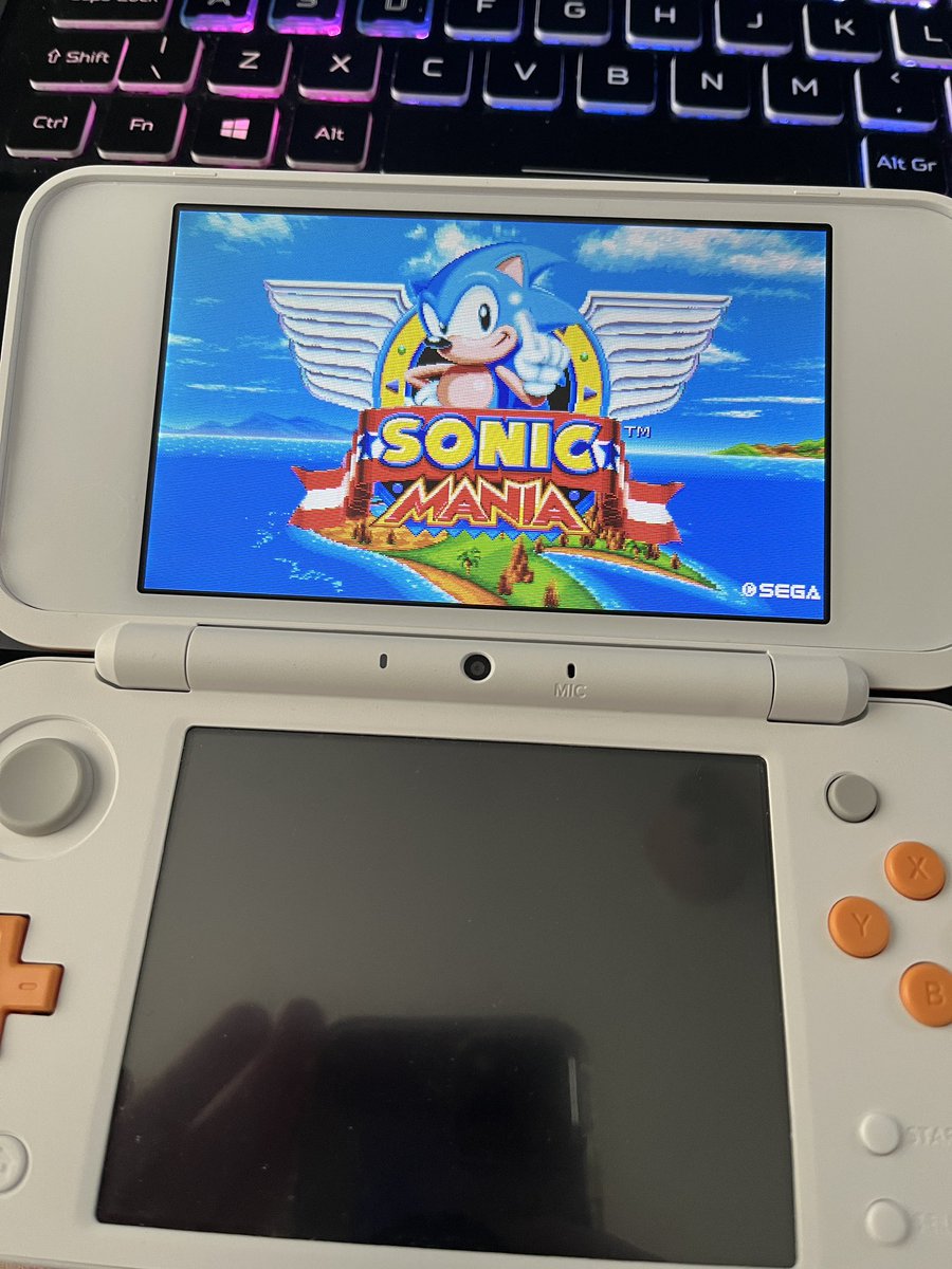 harley :) on Twitter: "sonic mania, my favourite 3ds game!"