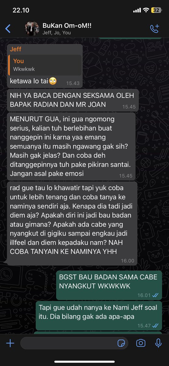 KANG RADI UPDATED on Twitter: "307. jeff si penengah yh"