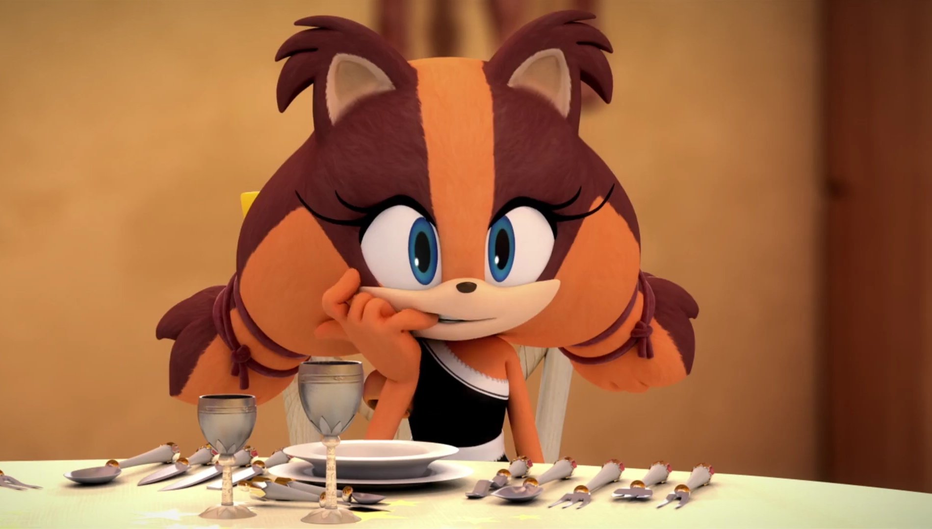 Sonic Boom Under Sticks Clothes