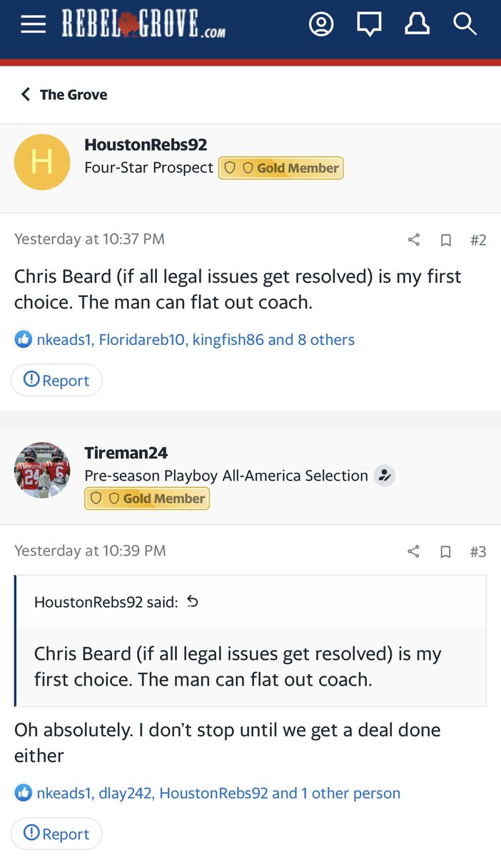 Message Board Geniuses on Twitter: "#OleMiss fans are ready for Chris Beard! #HottyToddy"