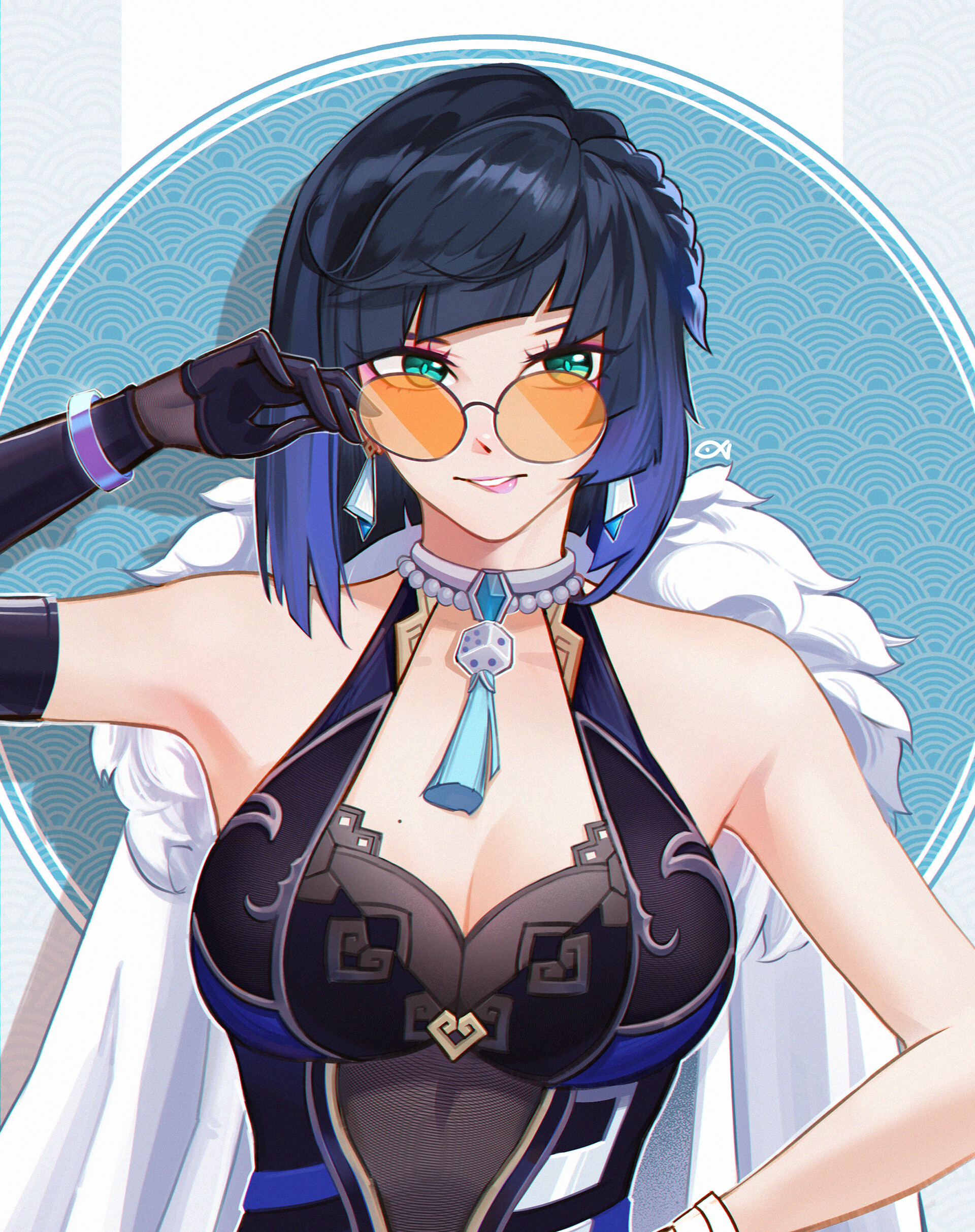 Ant on Twitter: "Character Feature: Yelan #17! Image 1 by Sonyu (Free): https://t.co/OF6G3XME9O ...