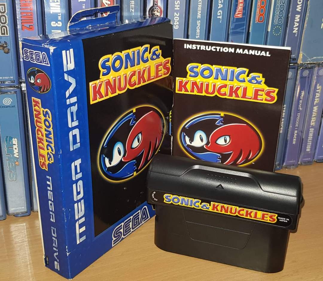 Sonic And Knuckles Cartridge