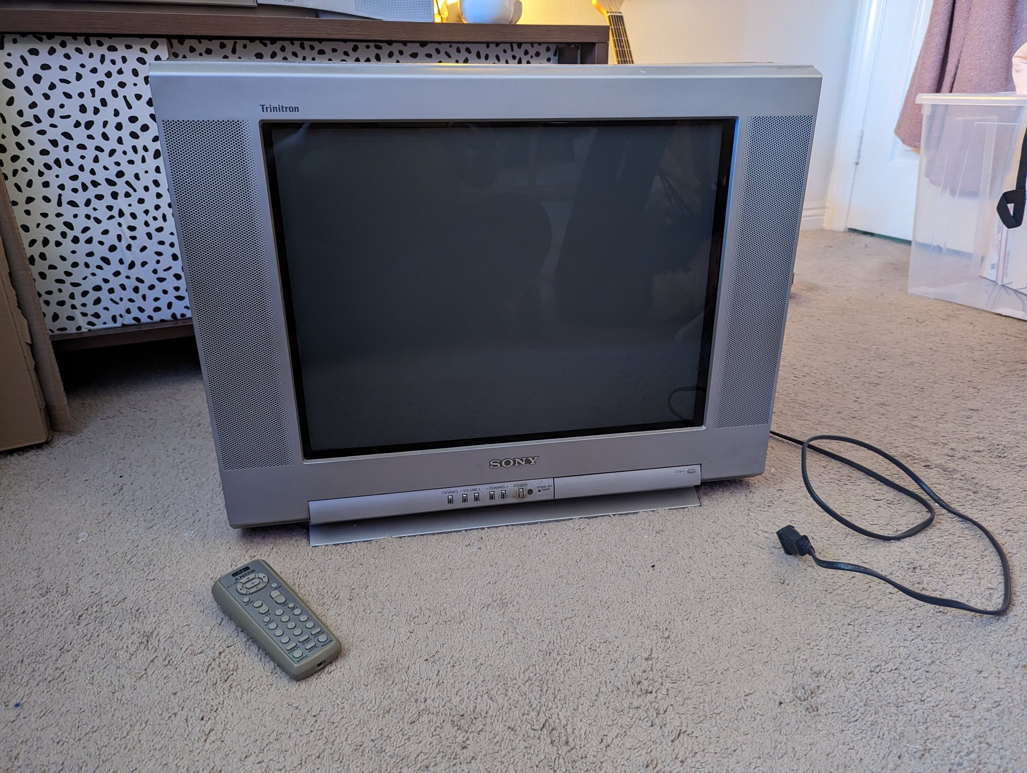 Sony Trinitron Crt Tv