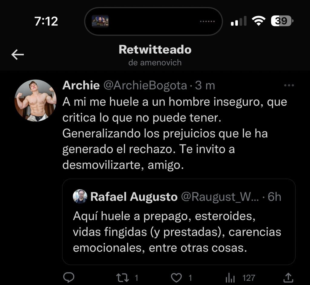 Archie On Twitter Acompáñame A Ver La Historia De Esta Triste Resentida