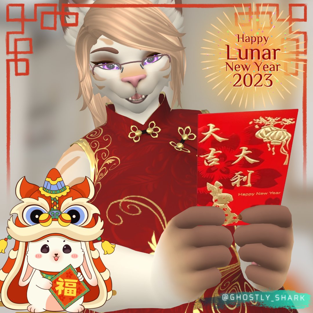 Ghostly on Twitter: "Happy Lunar New Years everyone!! 🧧🏮 Wishing you this year full of happiness ...