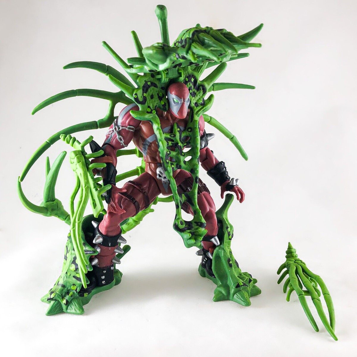 Daily Spawn Archive on Twitter: "Green Exo-Skeleton Spawn - Variant Action Figure (1996) #Spawn"