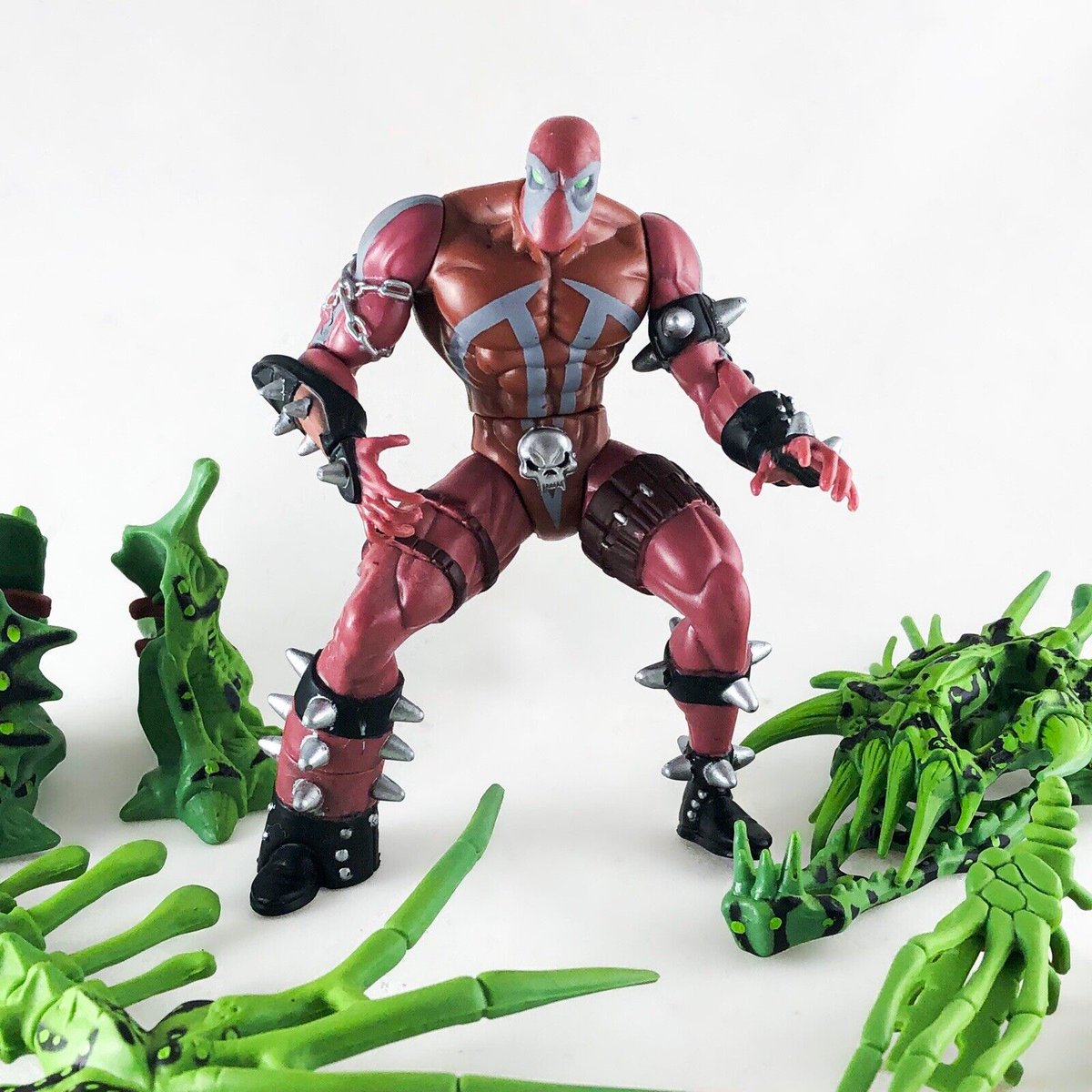 Daily Spawn Archive on Twitter: "Green Exo-Skeleton Spawn - Variant Action Figure (1996) #Spawn"