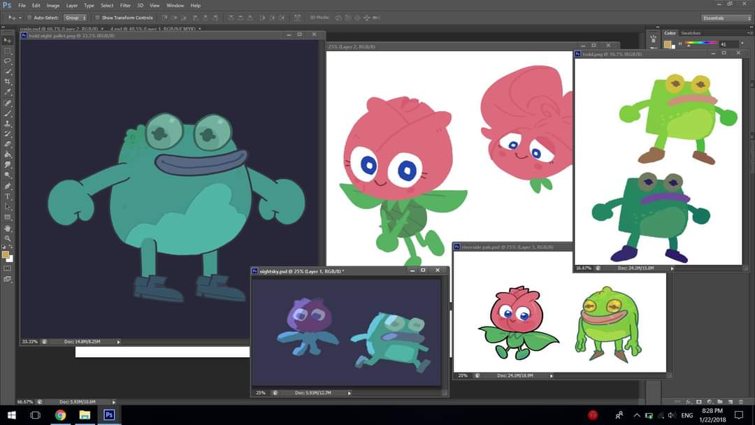 「Neglected characters. The first pic is f」|Rikiのイラスト