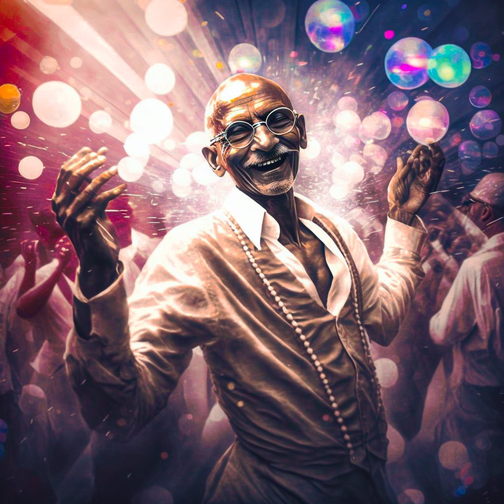 Funny Photos Of Mahatma Gandhi