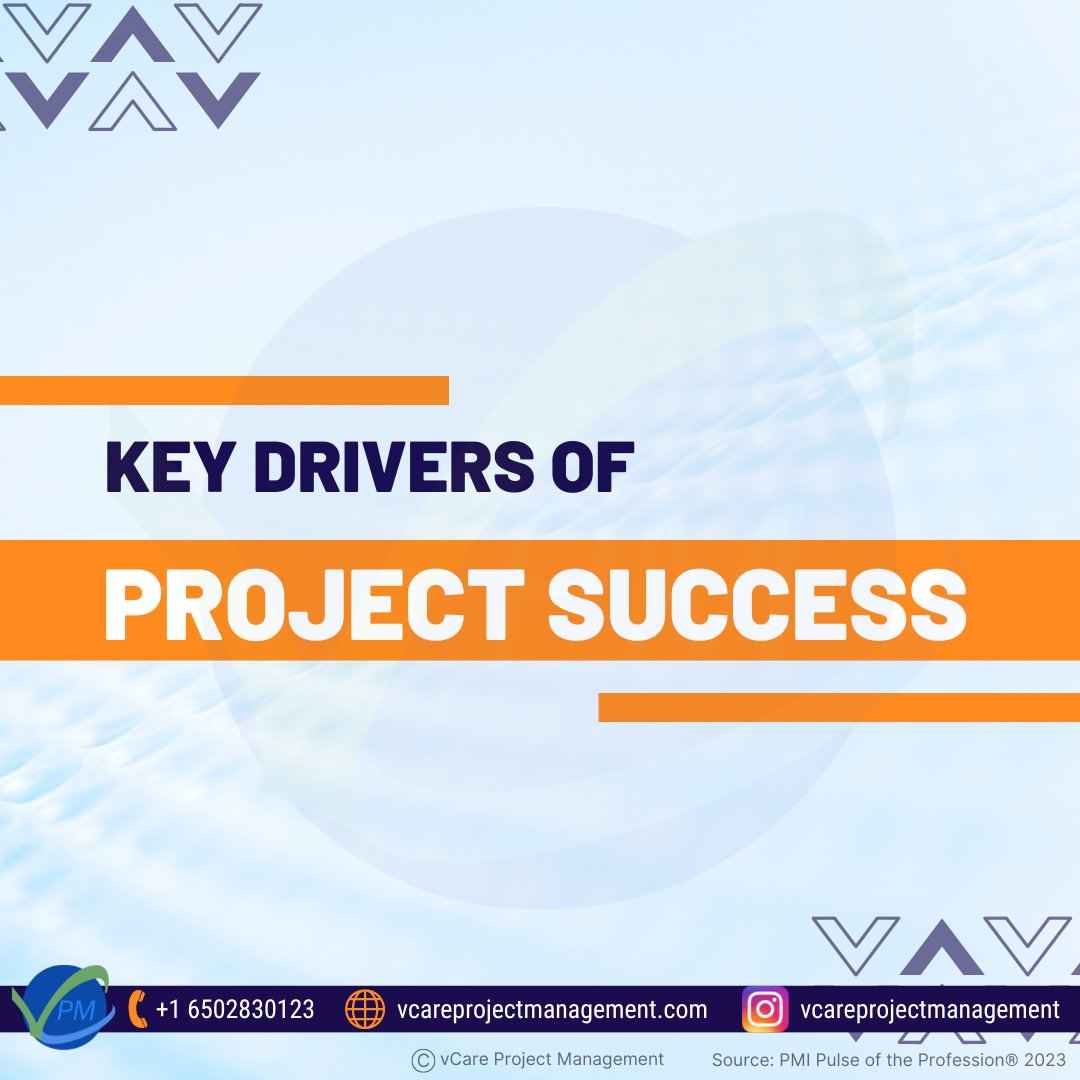 vCare Project Management on Twitter: "Key Drivers of Project Success | Power Skills | PMI Pulse ...