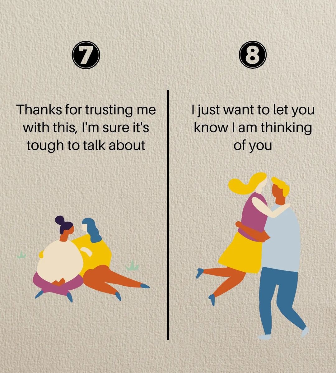 Supportive Texts That Can Feel Like a Hug: - Thread - - Thread from ...