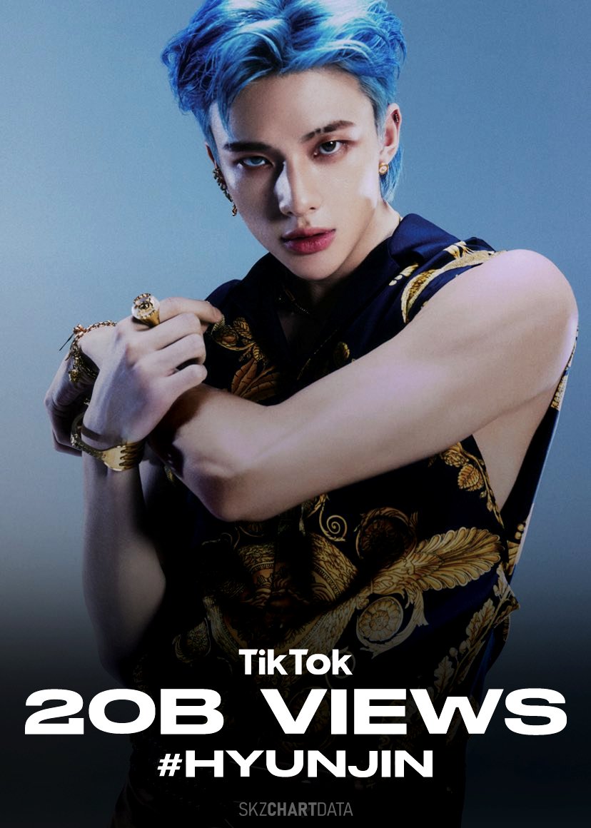 Stray Kids Chart Data on Twitter: "The "#Hyunjin" hashtag on TikTok has surpassed 20 billion ...