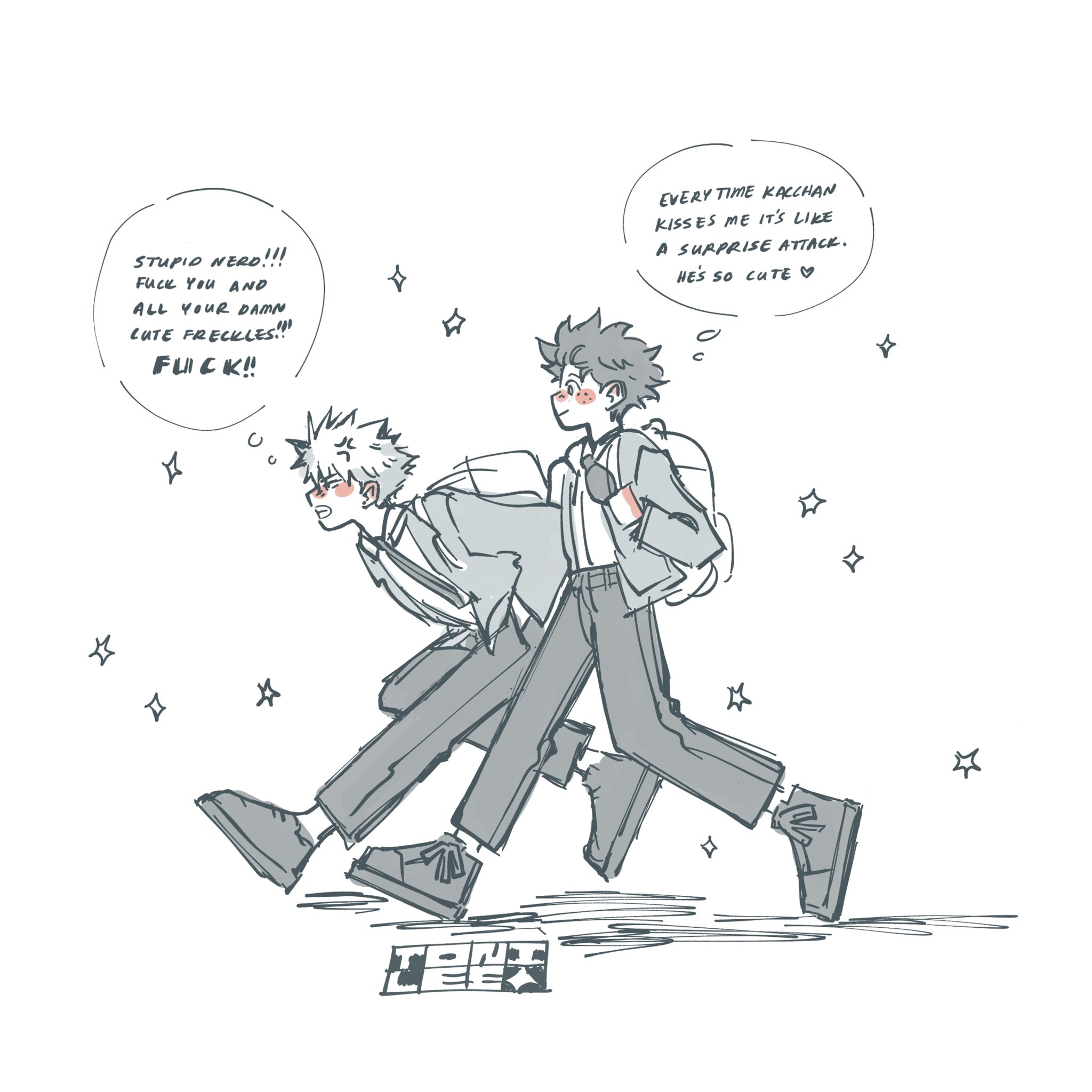 toni lee 🐇💫💘 on Twitter: "bonus #bkdk late for class post-surprise attack https://t.co ...