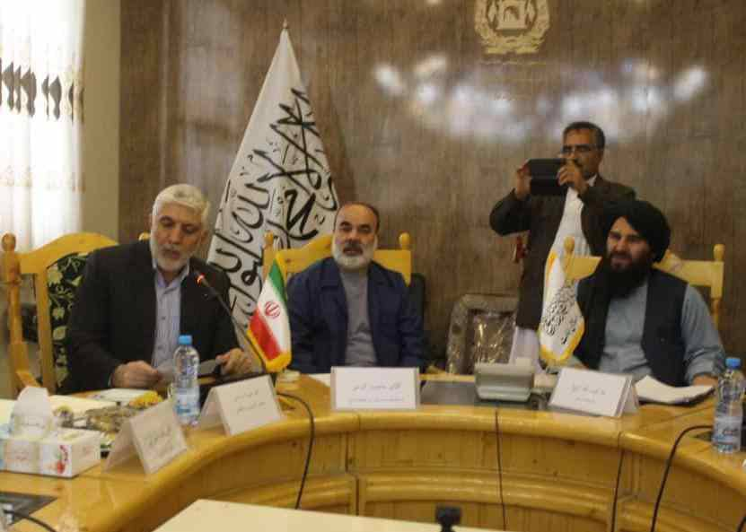 Nimroz governor Mullah Najibullah Rafi met with Mohammad Karami, the ...