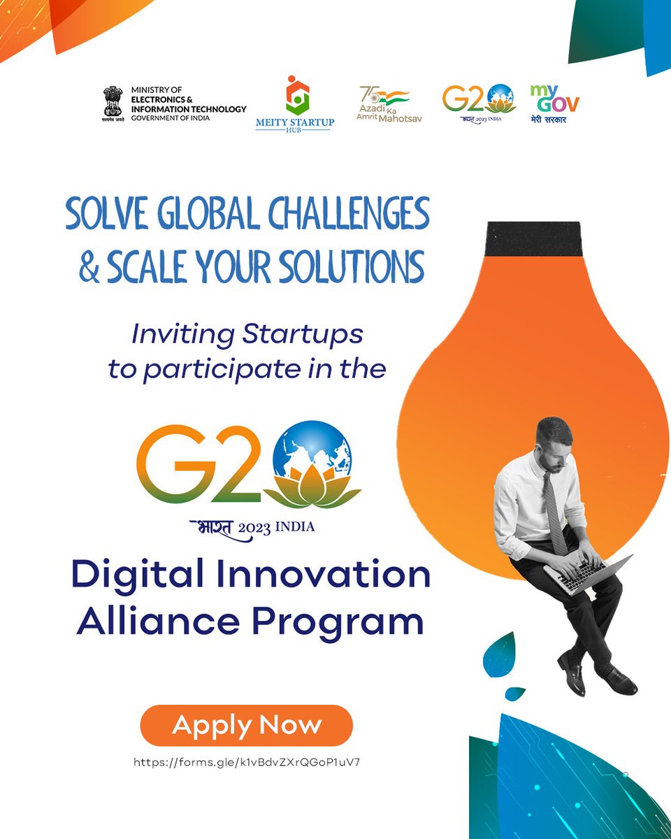 MyGovIndia on Twitter: "Register your contribution to G20 Digital Innovation Alliance Program ...