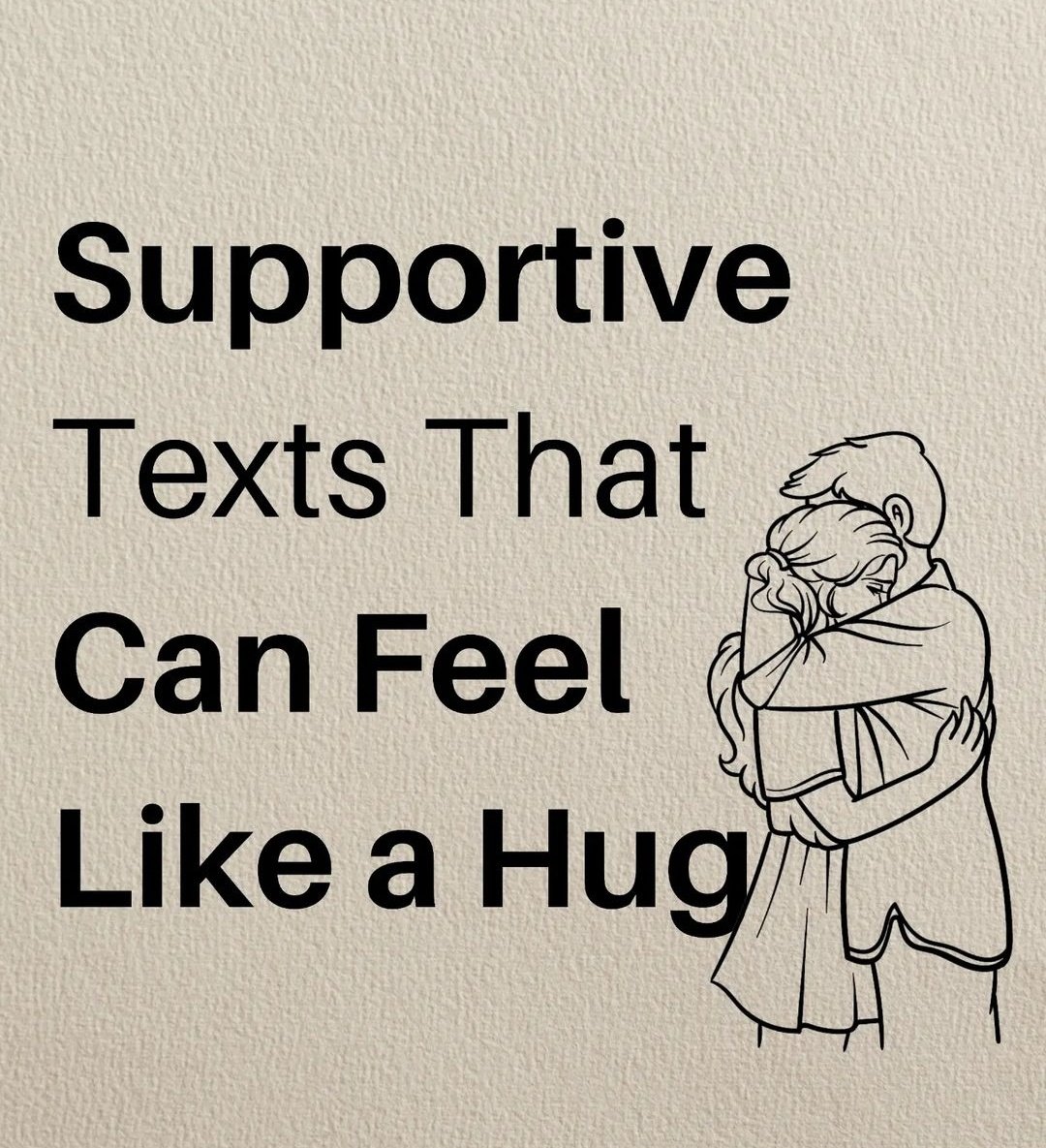 SUPPORTIVE TEXTS THAT CAN FEEL LIKE A HUG 🤗. - Thread from Falcon ...