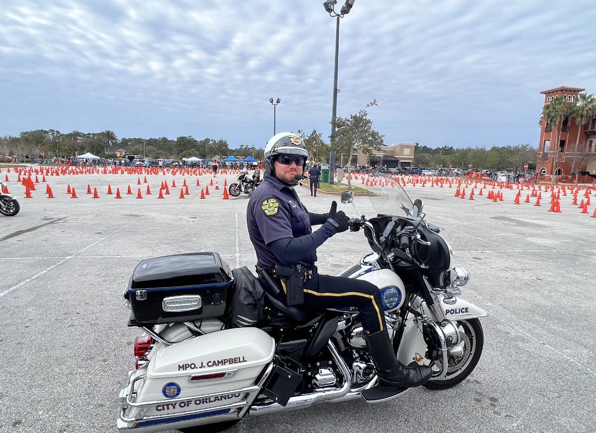 Orlando Police Department Motorcycles