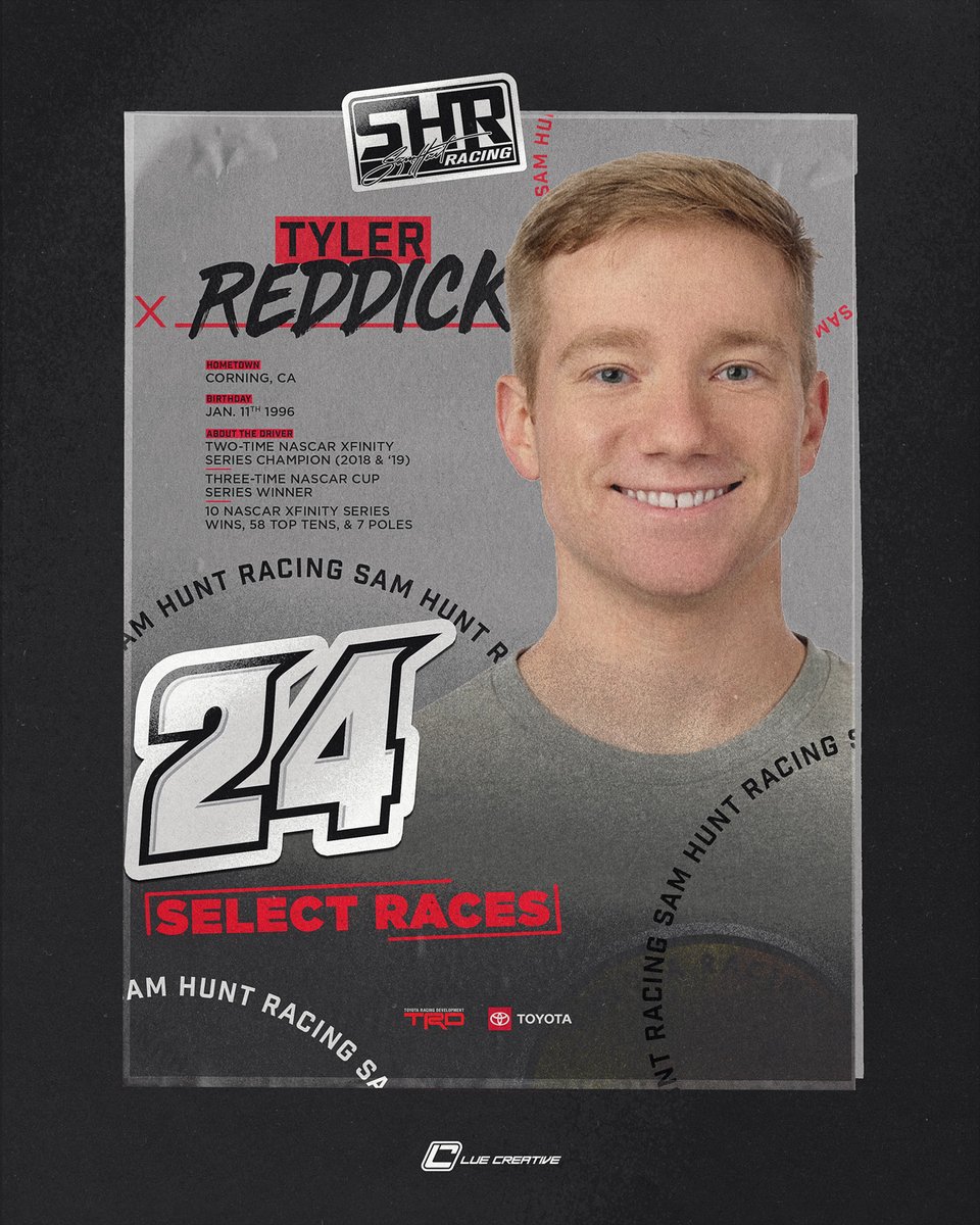 Reddick to do Xfinity races with Sam Hunt Racing : r/NASCAR