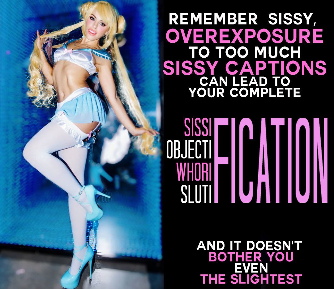 Sophia469 on Twitter: "It's fine. It won't affect you.... #Sissy #SissyCaptions #Femboy # ...