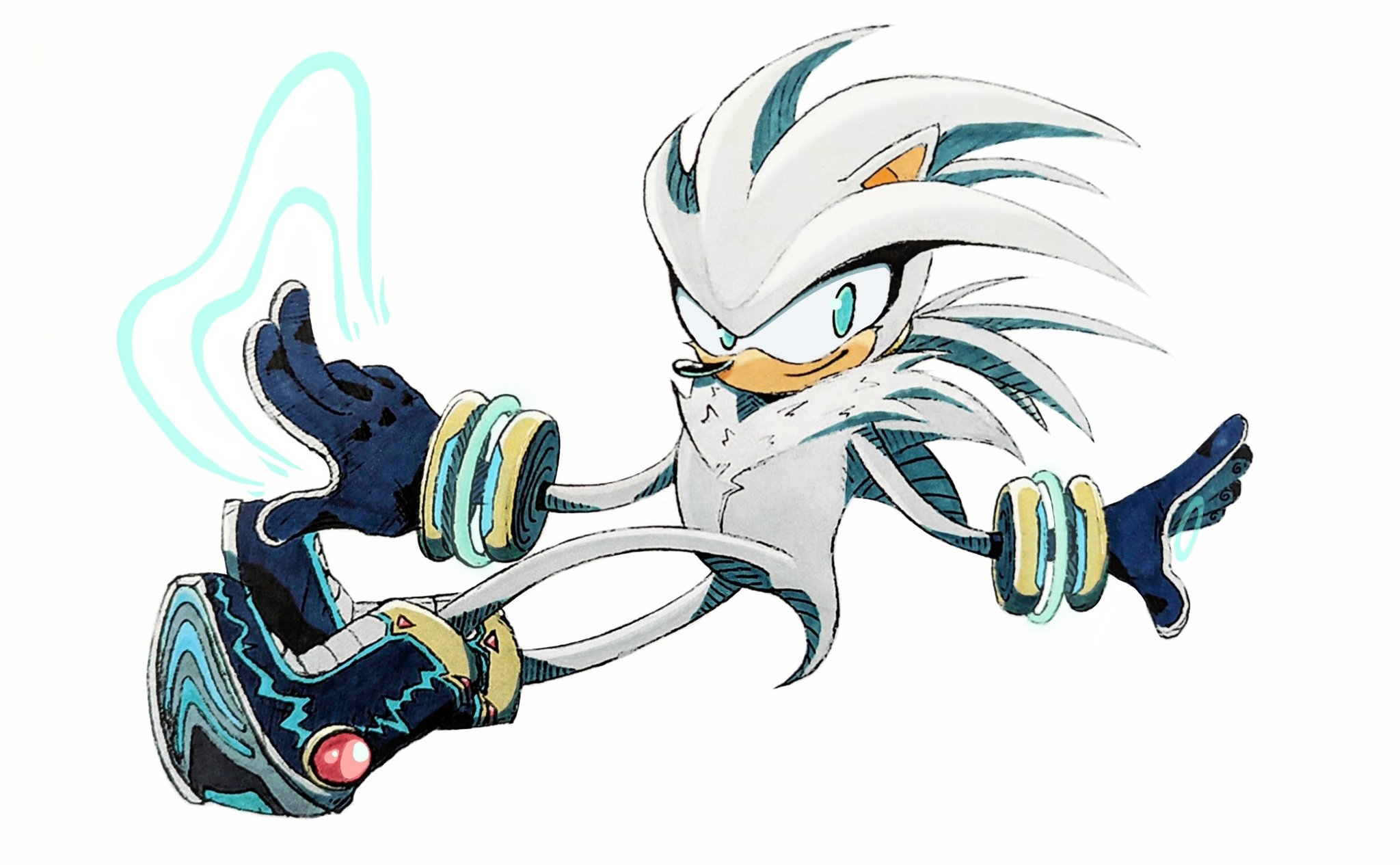 Sonic The Hedgehog Sonic Boom Silver