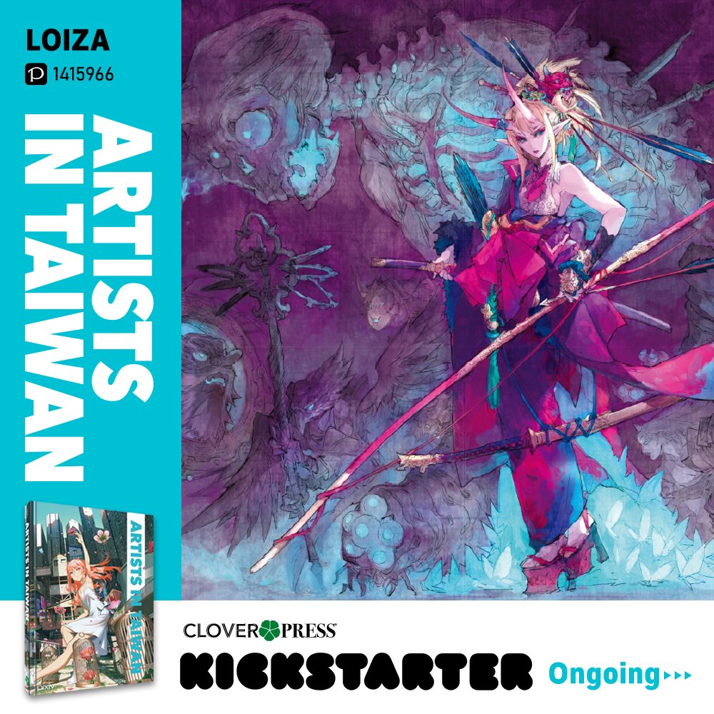 pixiv English on Twitter: "🎨Today's artist from "ARTISTS IN TAIWAN" LOIZA @loiza0319 / https ...