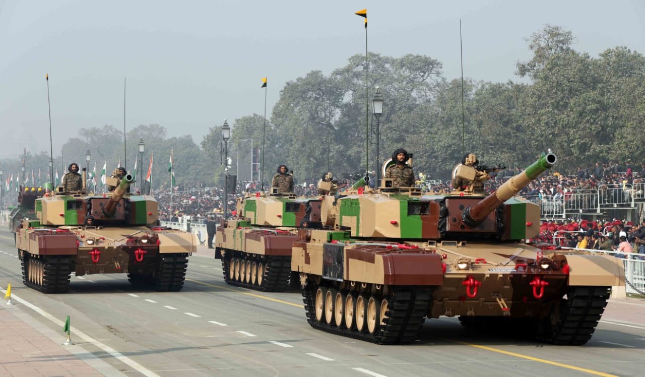 Indian Army Tanks Arjun