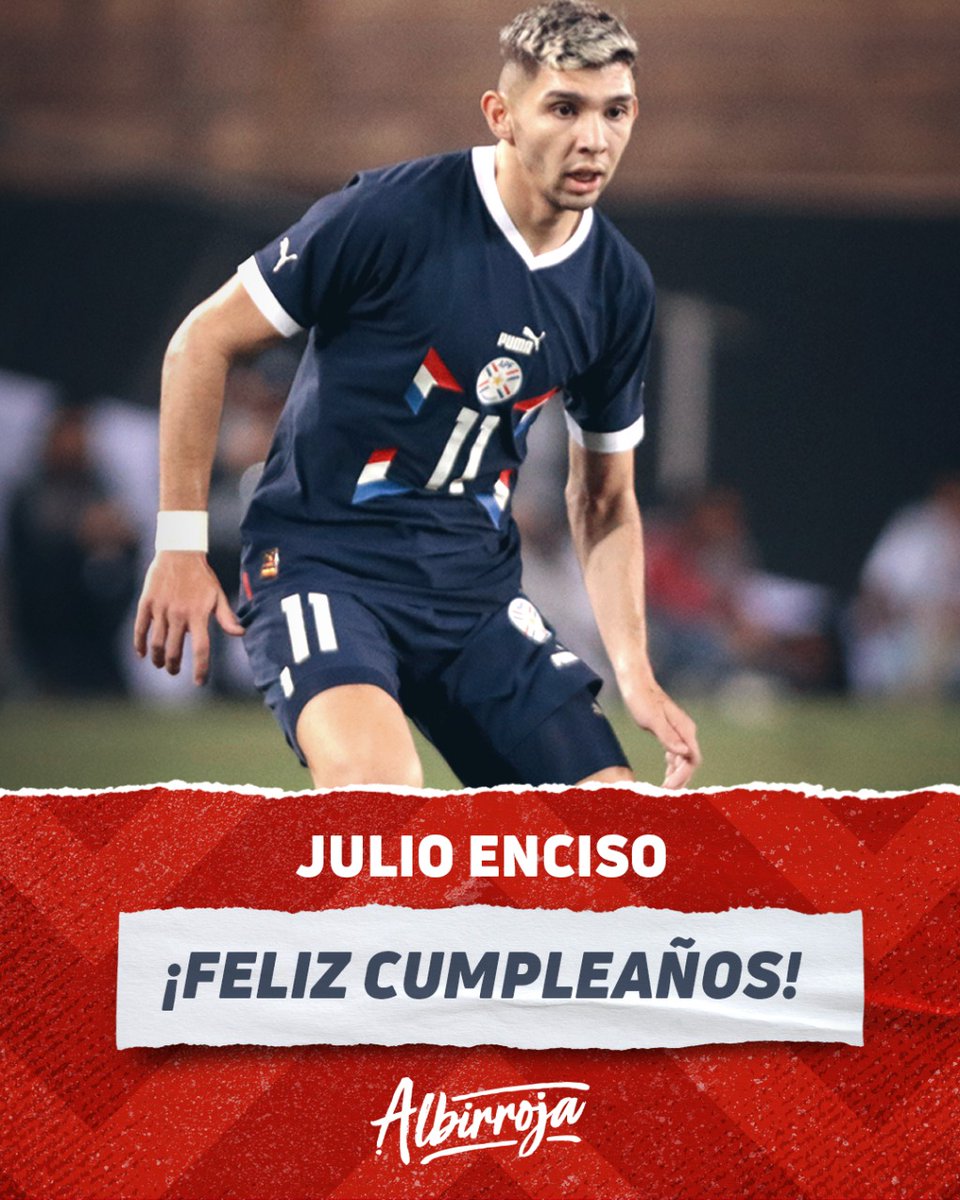 EL DÍA DE LA JOYA Julio Enciso está de cumpleaños y ya fue felicitado ...