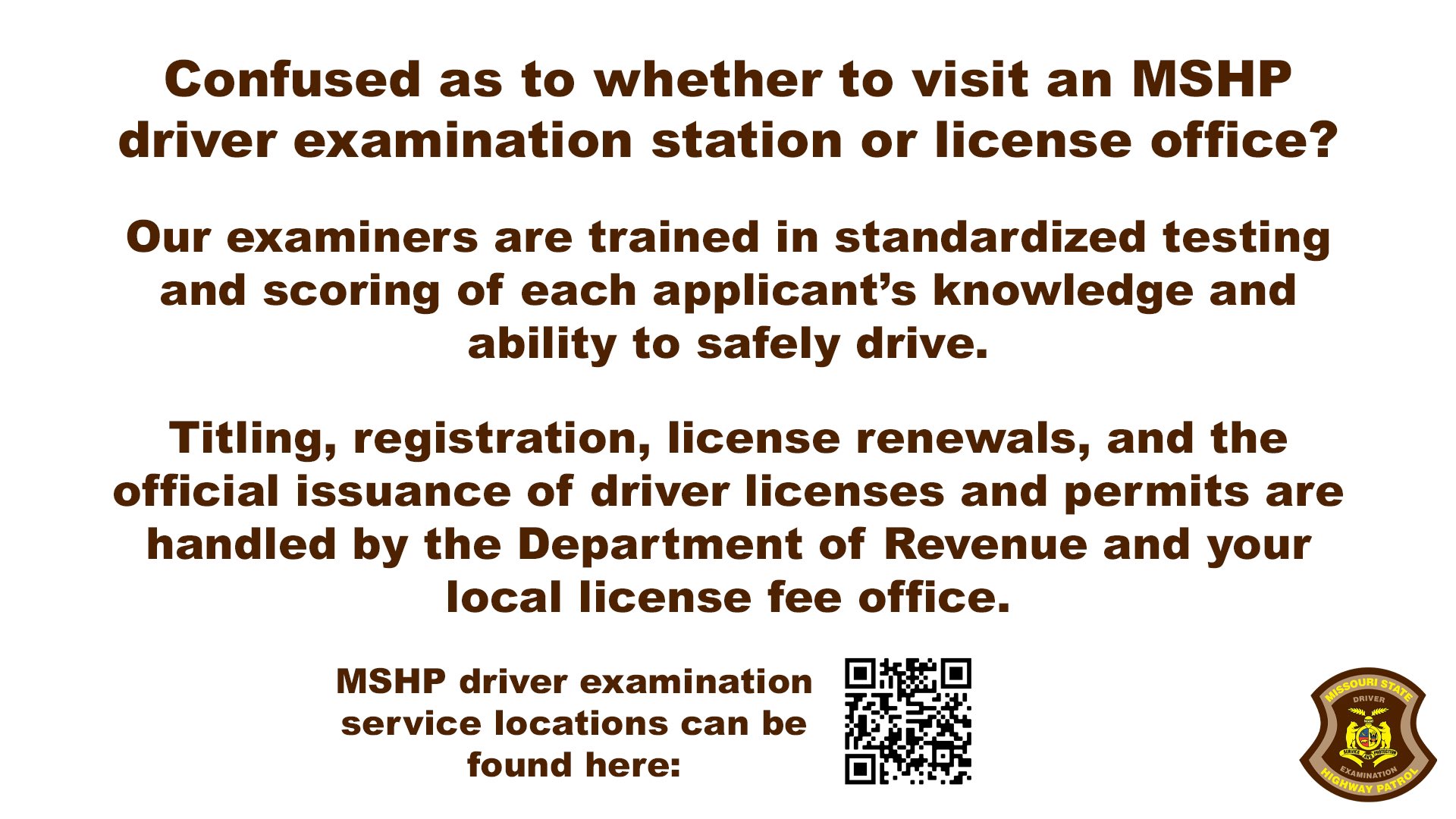 Driver & Vehicle Safety Division - MSHP (@MSHP_DVSD) / Twitter