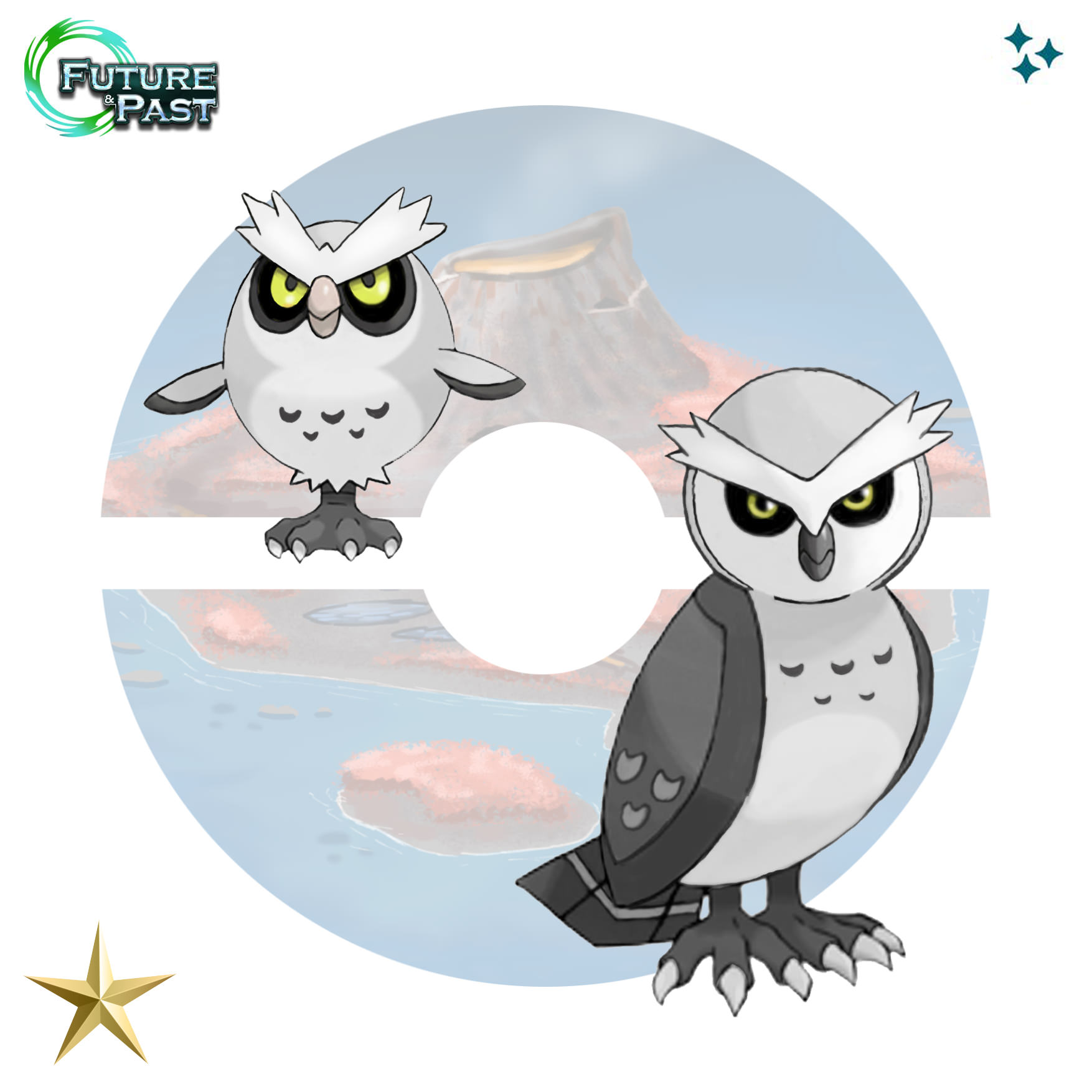 Shiny Owl Pokemon