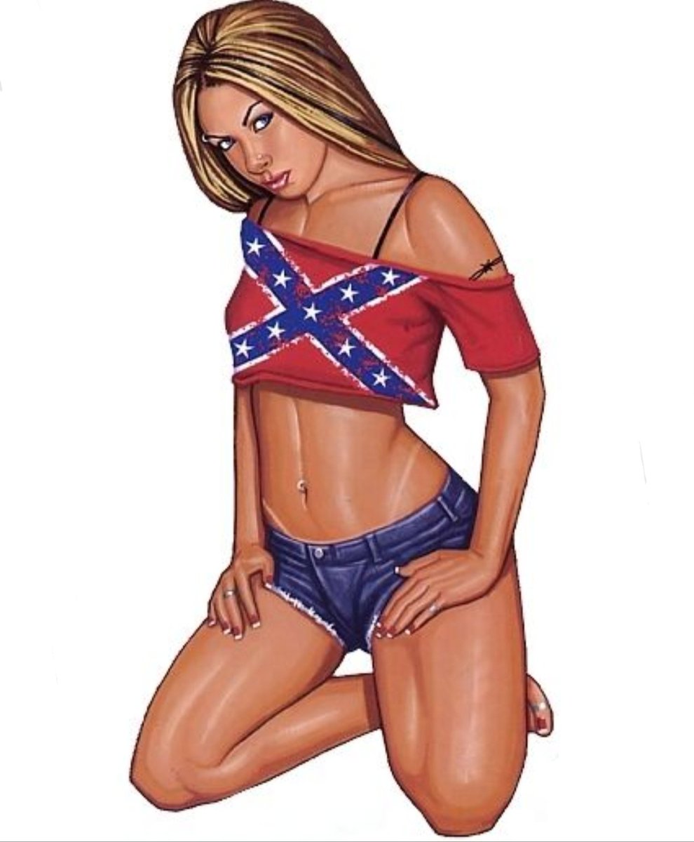 Sexy Pinup Stickers On Twitter Sexypinupstickers Southern Pinup Rebel Pinupstickers