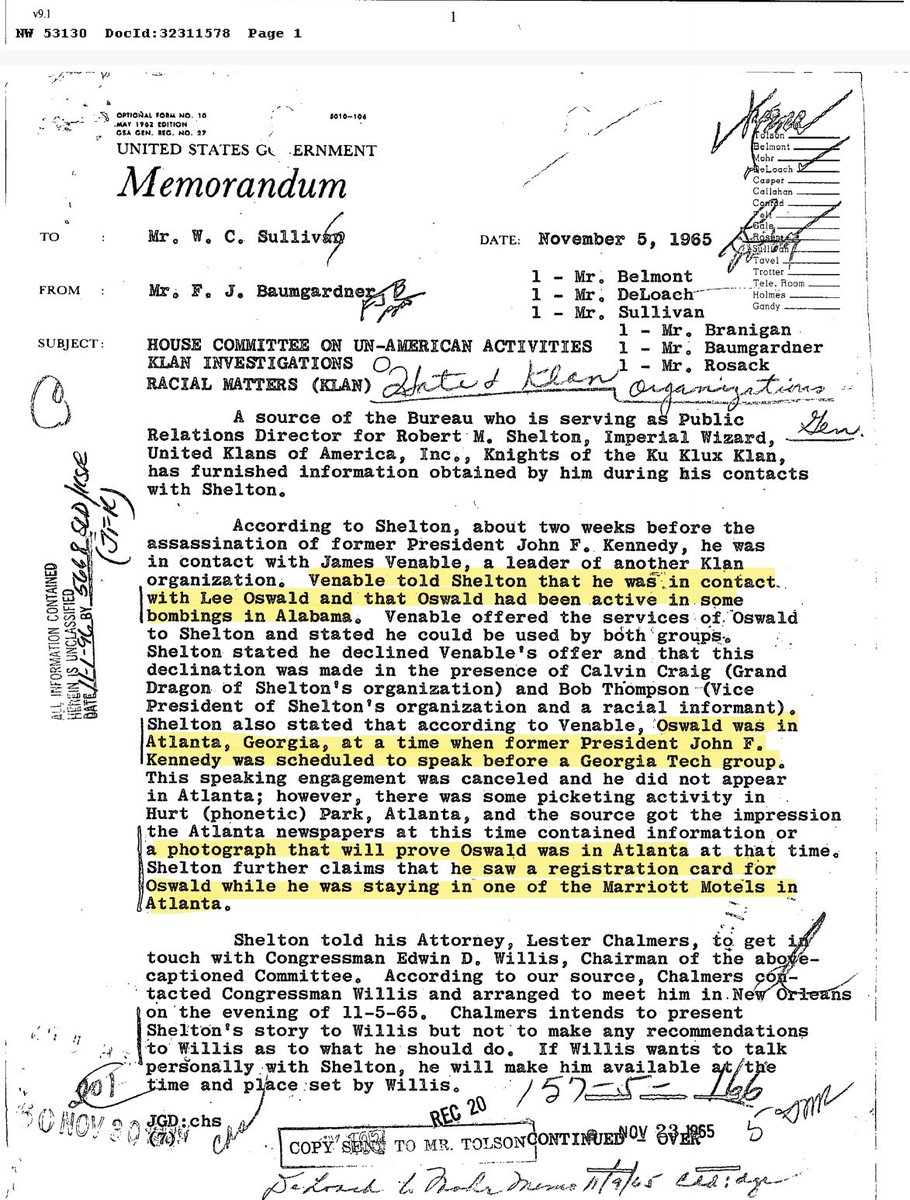 The JFK Files on Twitter: "Was Lee Harvey Oswald linked to the KKK? An ...