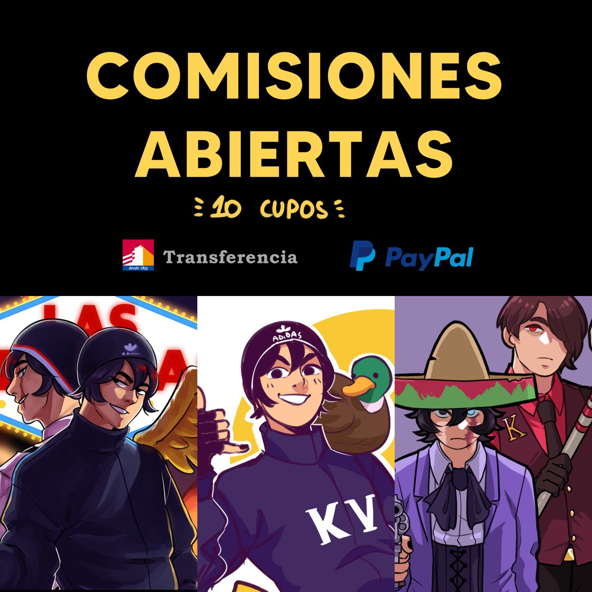 Tam | KarmAcademia mis niños on Twitter: " HAY COMISIONES ABIERTAS AL FIN! SI DIBUJO Retratos ...