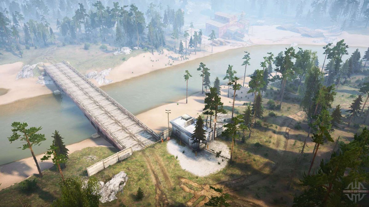 WorldOfMods.com on Twitter: "Чёрный чай со льдом для Spintires MudRunner https://worldofmods.ru ...