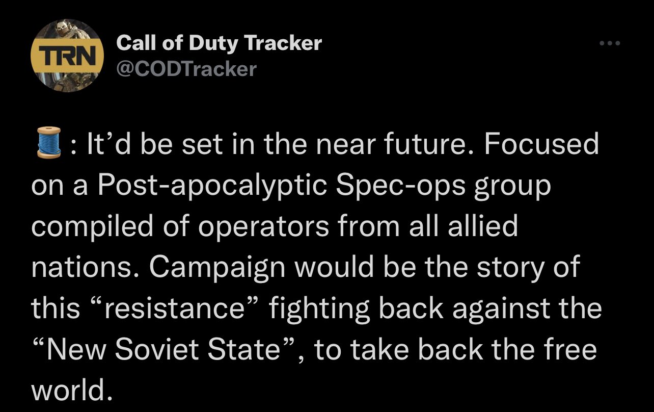 Call of Duty Tracker on Twitter: "Here’s everything condensed into one tweet. https://t.co ...