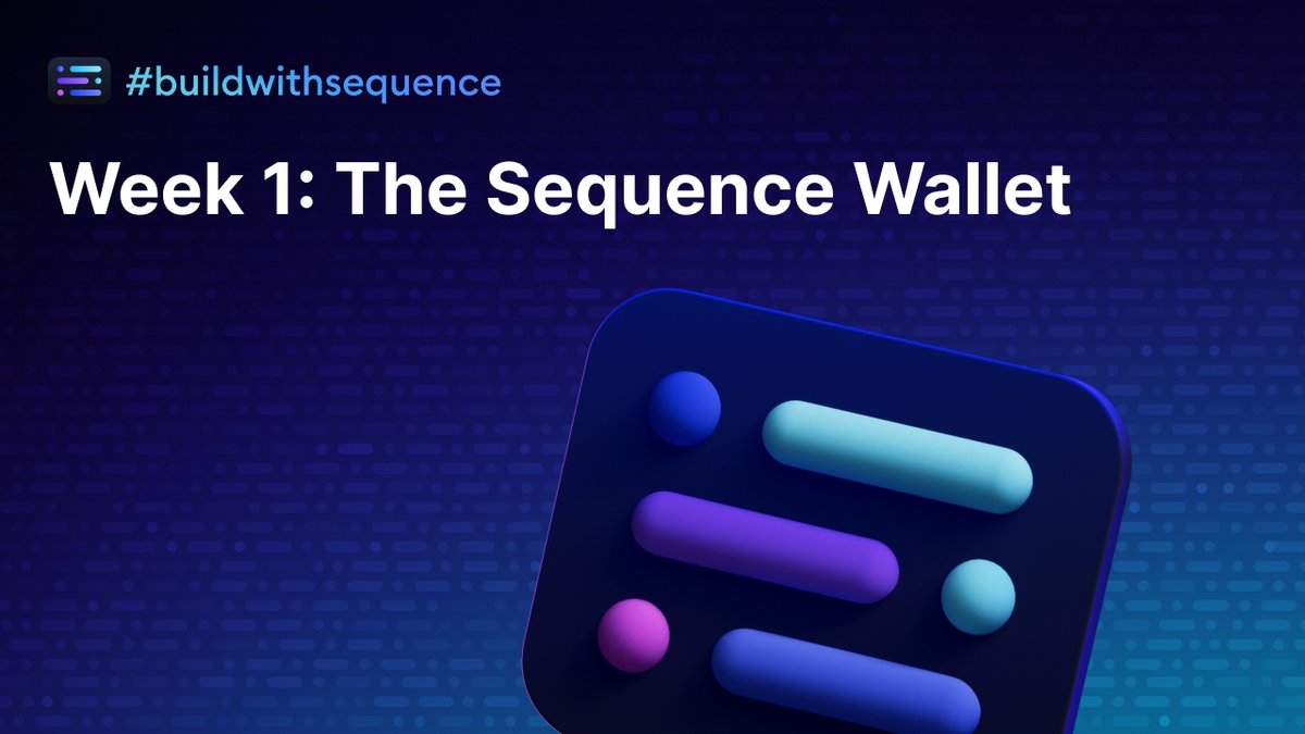 1/ Today marks the official launch of our #BuildWithSequence campaign! 🎉 We want to equip web3 ...