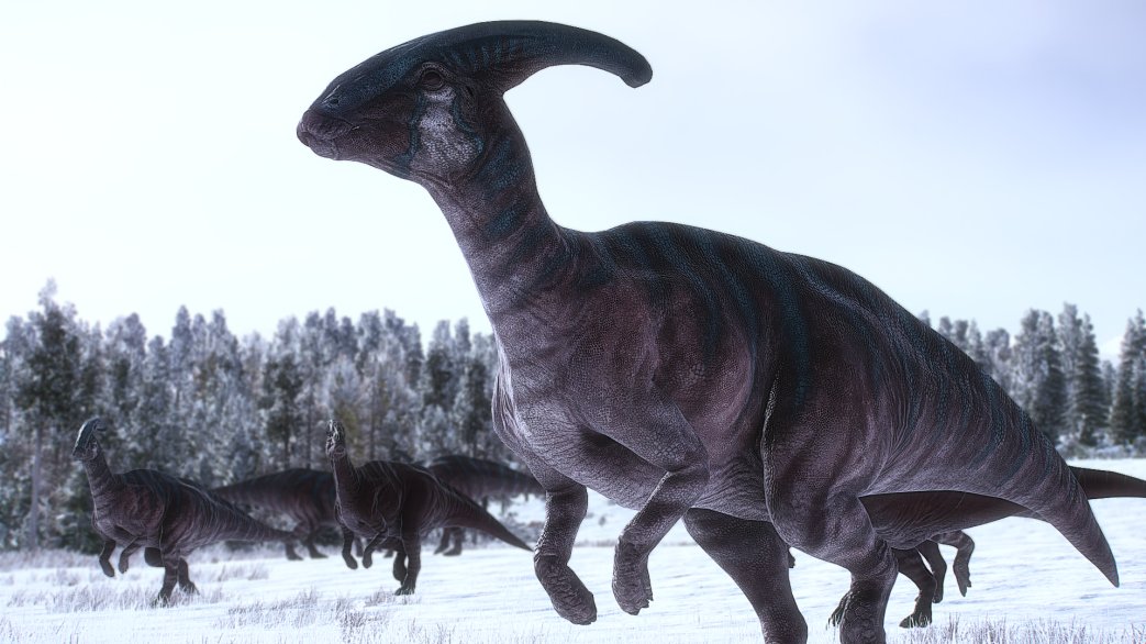 Parasaurolophus Jurassic Park 2