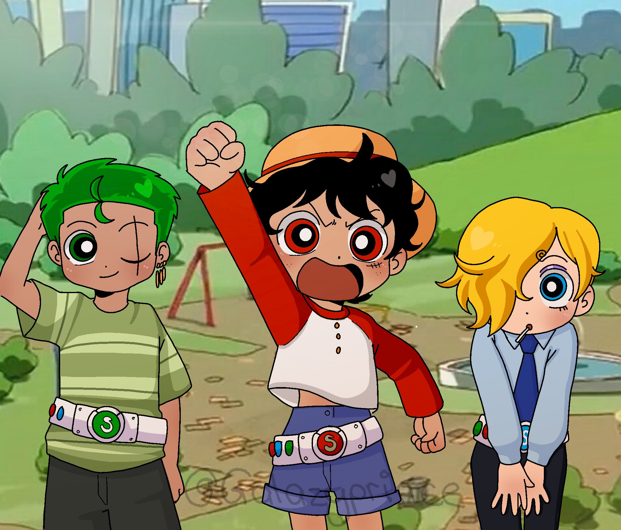 Chibi Powerpuff Girls Z And Rowdyruff Boys Power Puff Girls Z And