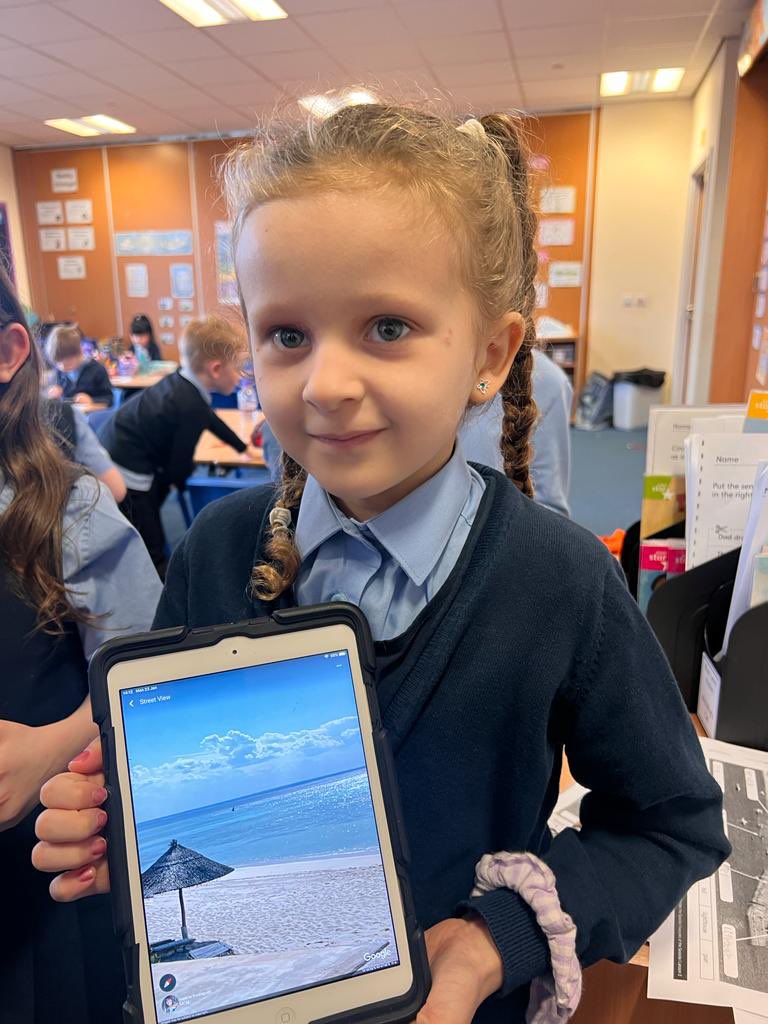 Burgh Primary School on Twitter: "Using their previous knowledge of maps, primary 2 used Google ...