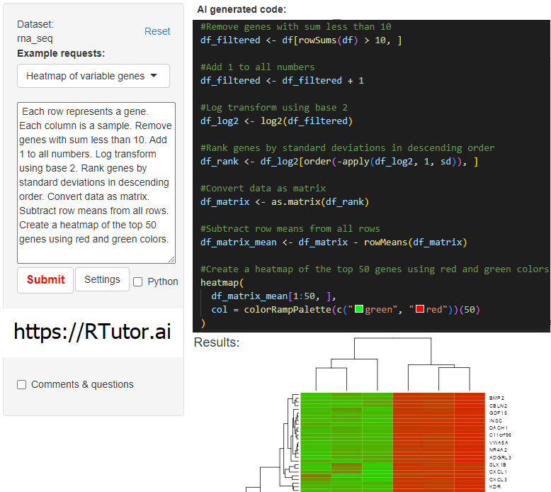 Steven Ge on Twitter: "Our #ChatGPT based app https://t.co/xIwKCUofyw can do some bioinformatics ...