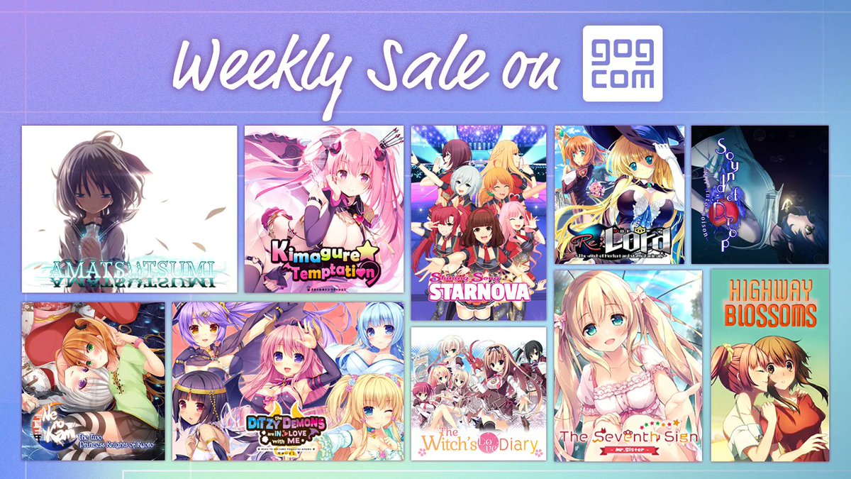 Sekai Project on Twitter: "Add these visual novels to your GOG library during their NSFW sale ...