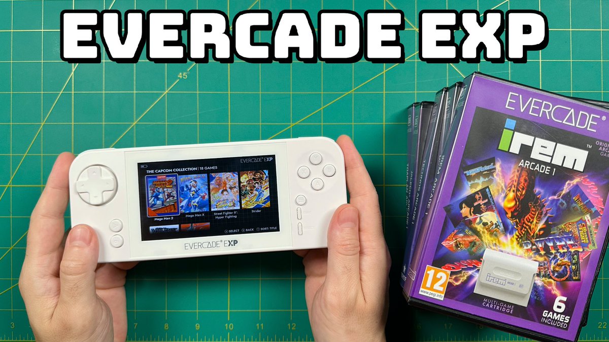 Retro Game Corps On Twitter New Video Lets Take A Look At The Evercade Exp From The 7986