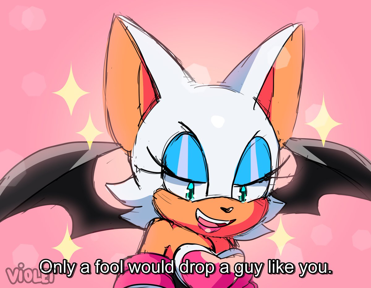 daily rouge the bat on Twitter: "RT @VioletMadness7: Rouge rizz"