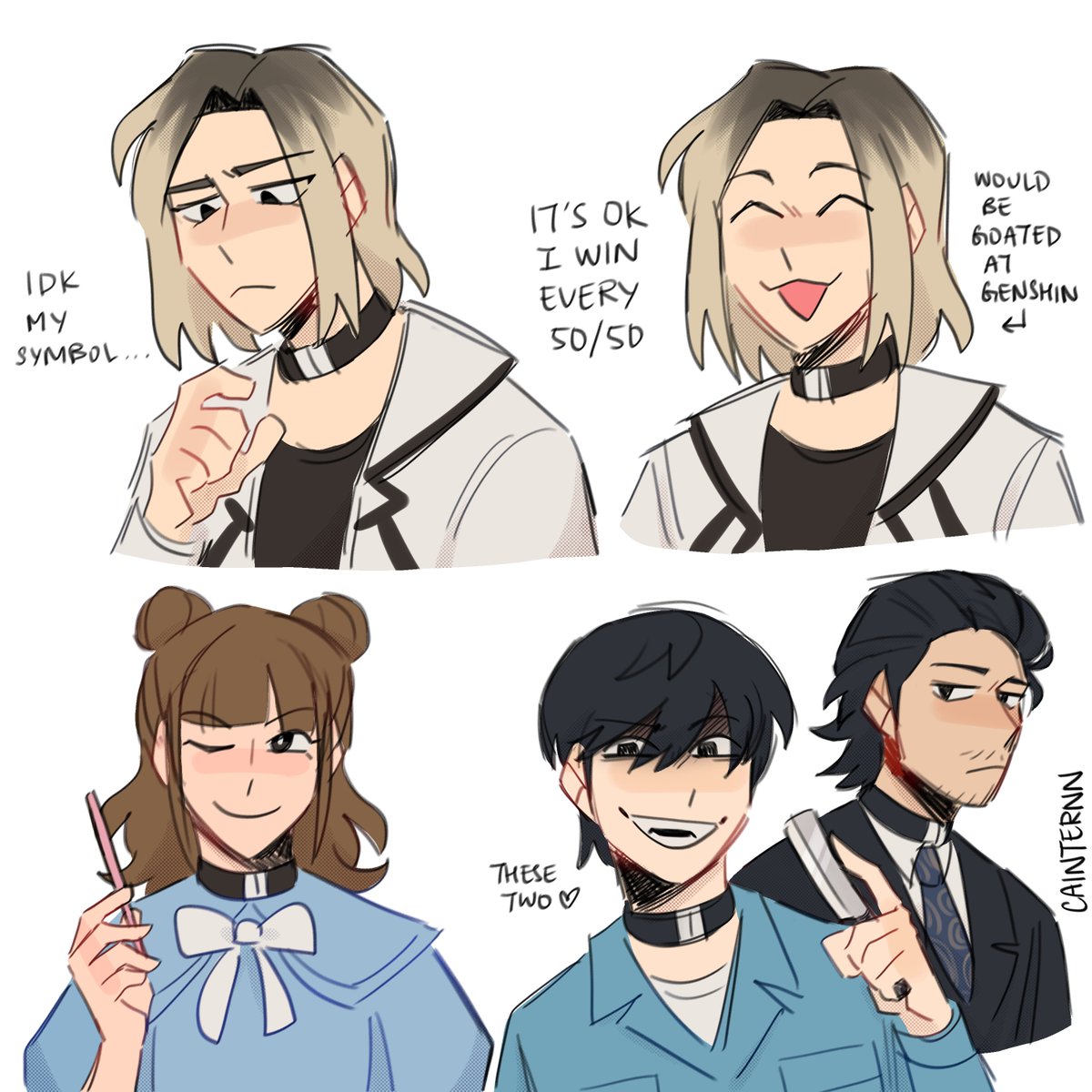 「more aib thoughts #AliceInBorderland #AliceinBorderland2 #c」CAIN🌊の漫画