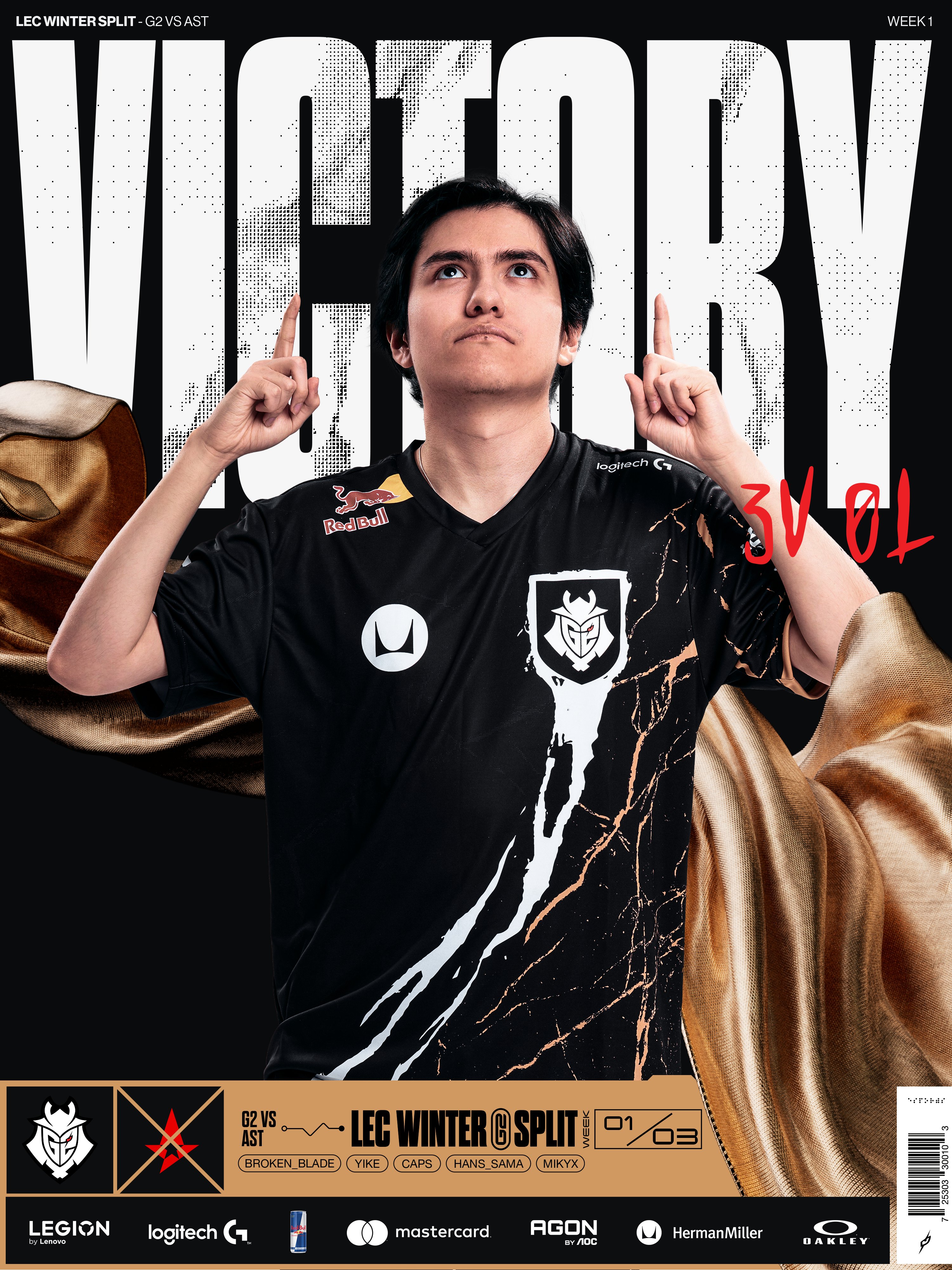 Walter on Twitter: "@G2League @YikeLoL @G2Caps @BrokenBlade @Hanssama @mikyx @LEC Yike orgullo ...