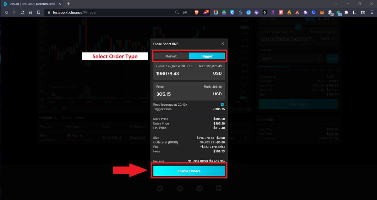 BitByte Crypto on Twitter: "⏭️Closing positions: 🔹To close current order, click “Close” button ...