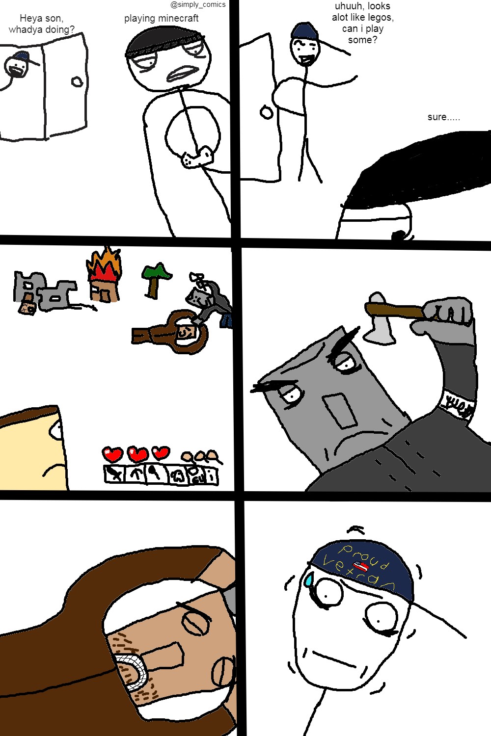 Rage Comic Minecraft