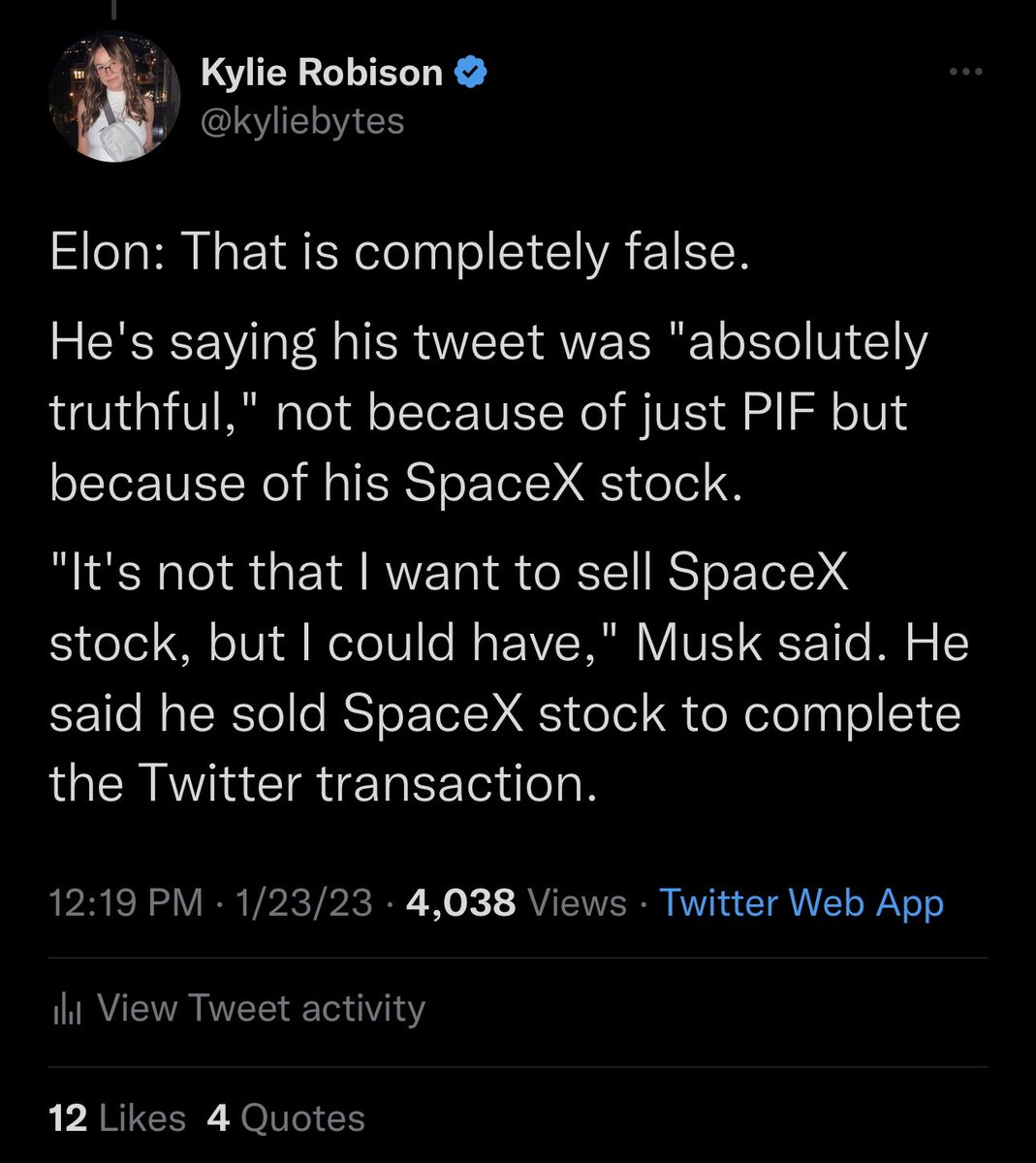 Kylie Robison's Threads – Thread Reader App