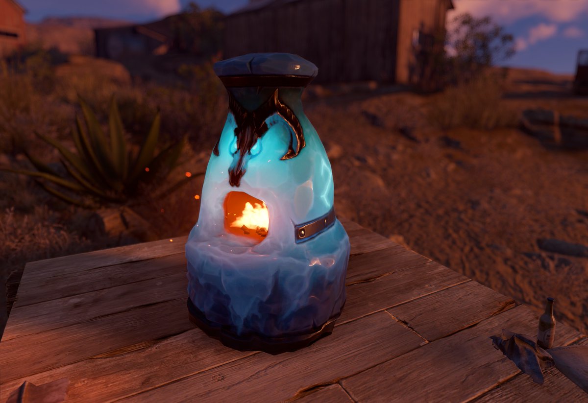 Scott Clark on Twitter: "Getting this one in at the last minute! The Glacial Visage Furnace, for ...