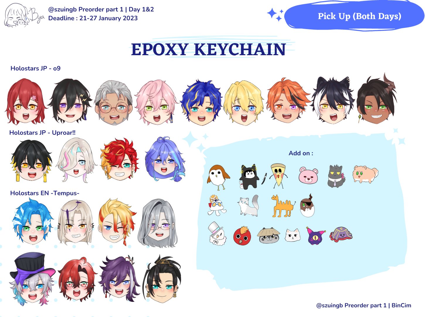 bya | cf16 PO is open📌 (@szuingb) / Twitter